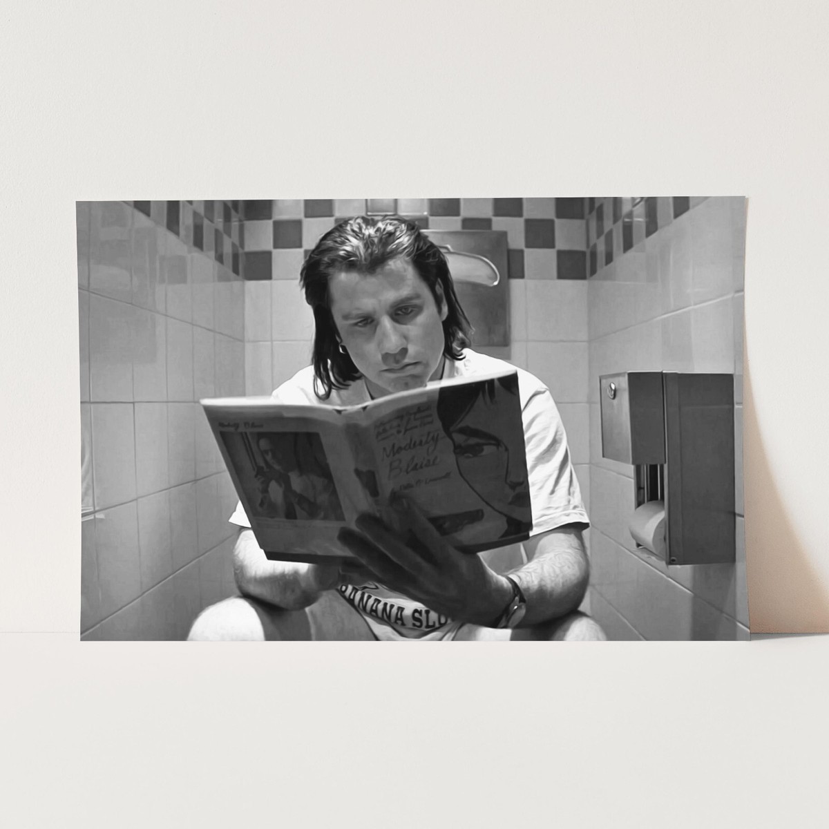 Pulp Fiction Bathroom Scene Pulp Fiction | 1994 | "God Came Down From