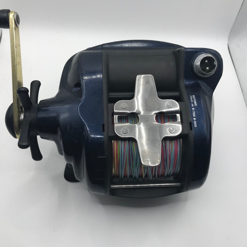 Daiwa Tanacom Bull 750 Auto Jigging Electric Reel w/ Cable Used Japan ...