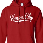 Kansas City Script HOODIE | KC Baseball Sports Team Jersey Hooded ...