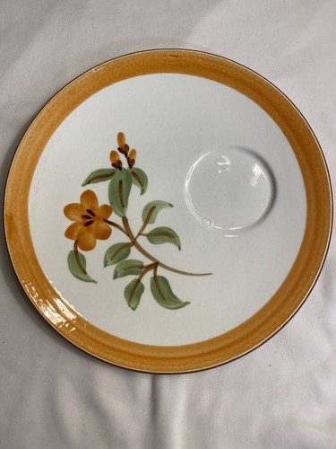 Vintage Stangl Bittersweet Pattern - 8" Dessert Plate w/ Cup Ring | eBay