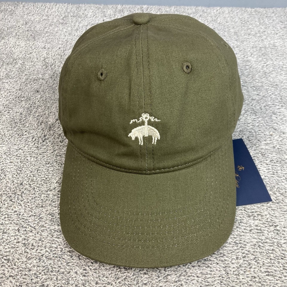 Brooks Brothers 1818 Logo Hat Crest Green Baseball Cap Adjustable HMW ...