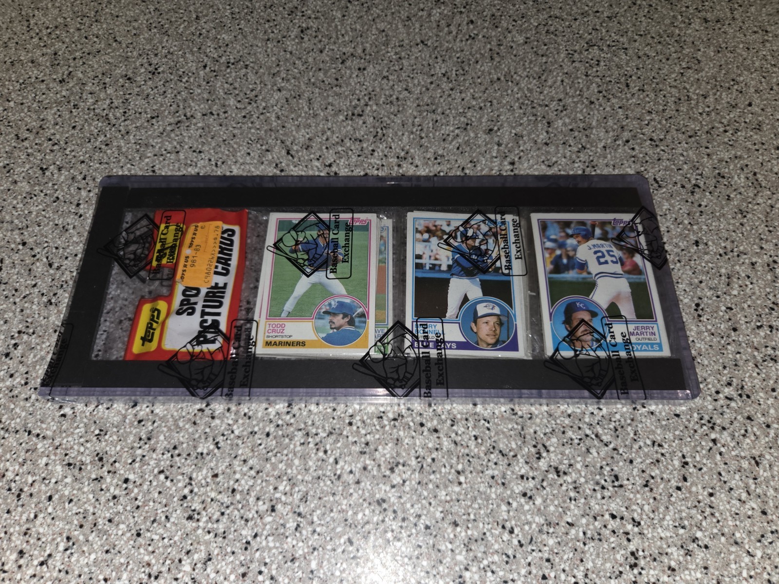 1983 Topps Baseball Rack Pack BBCE Sealed Ryan Sandberg Rookie Card On ...