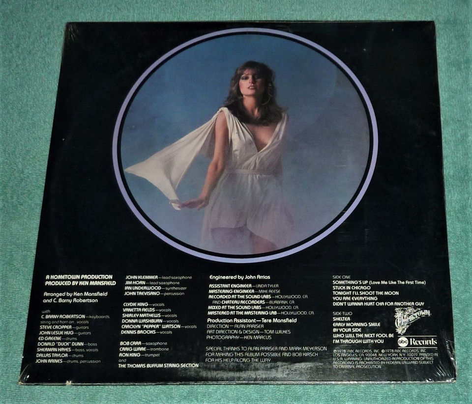 "STILL SEALED " VINYL LP by CARTER ROBERTSON "SHOOT THE MOON" (1978 ...