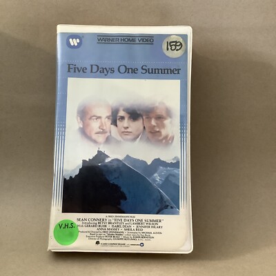 Five Days One Summer (VHS, 1983) Warner Home Video Clamshell Sean ...