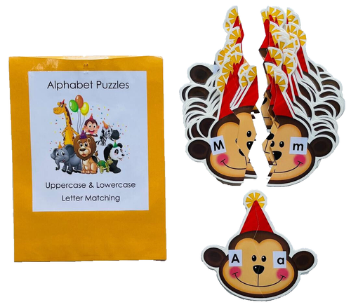 Teacher Made Literacy Center Game Alphabet Puzzles Uppercase ...