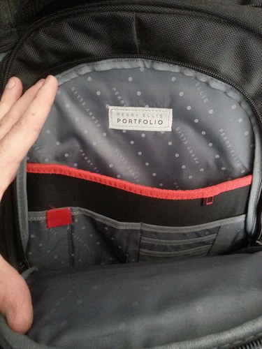 Perry Ellis Business Laptop Backpack | eBay