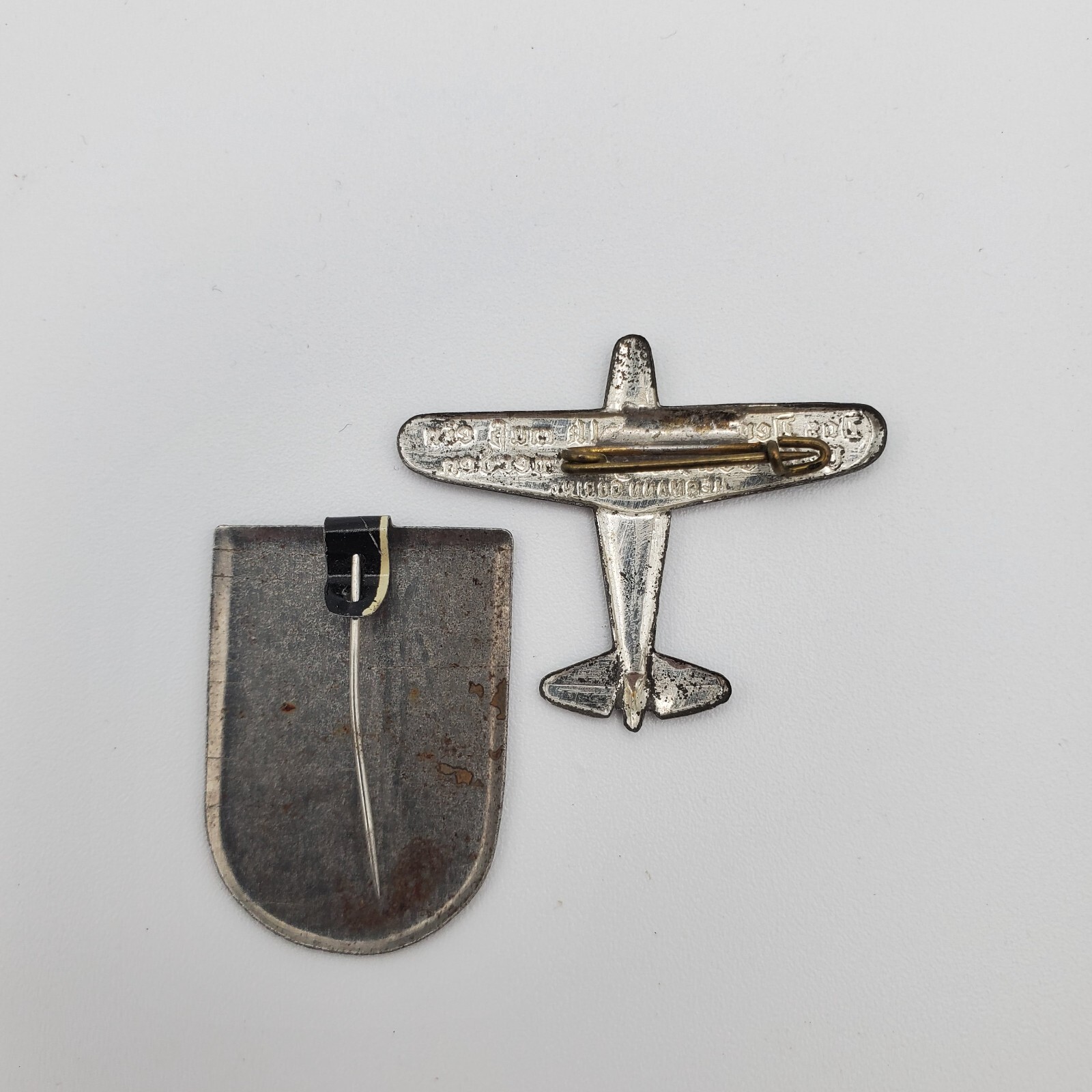 Original WW2 WWII German aviation Luftsport pilot plane WHW glider pin ...