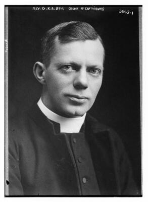 Reverend G. K. A. Bell,Dean of Canterbury,George Kennedy Allen Bell ...