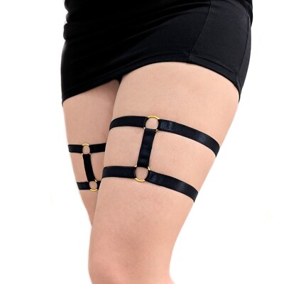 Adjustable Leg Garter | Elastic Thigh Harness | eBay