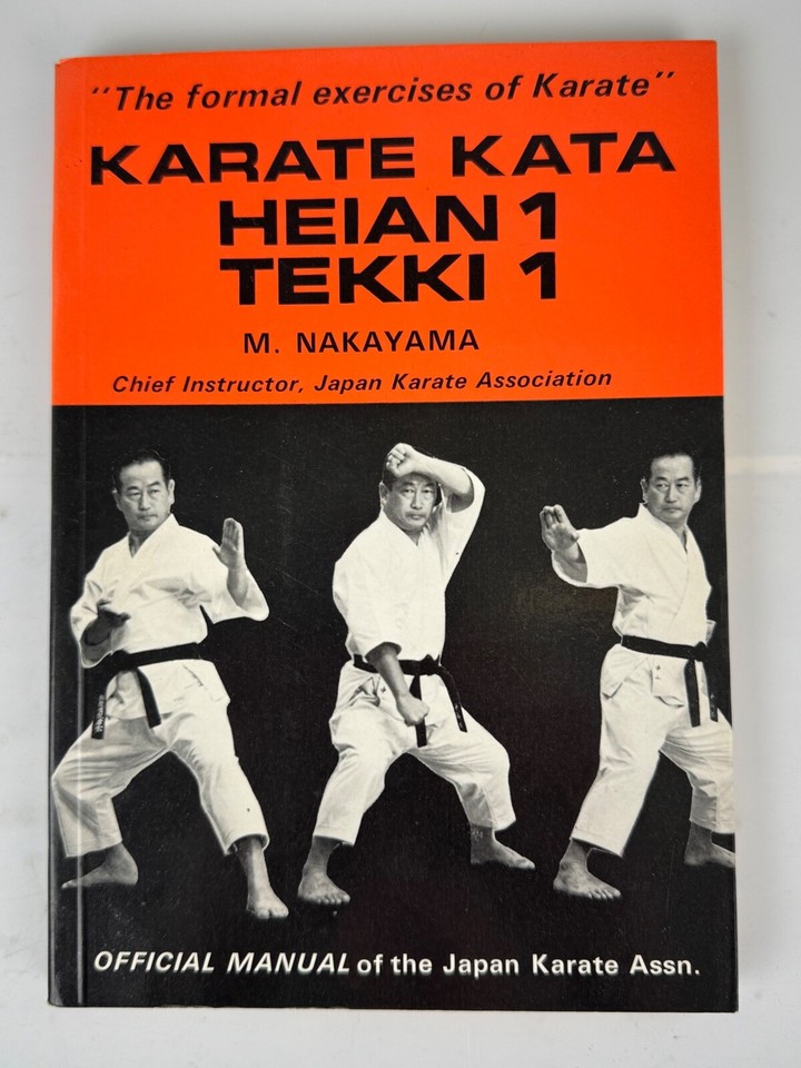 Karate Kata M. Nakayama Book 5 Volumes Heian Tekki Vtg 70s Karate Books ...