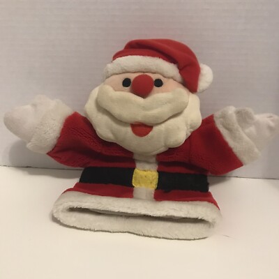 KIDS II Vintage 1995 Santa Claus Hand Puppet Christmas Plush (No Sound ...