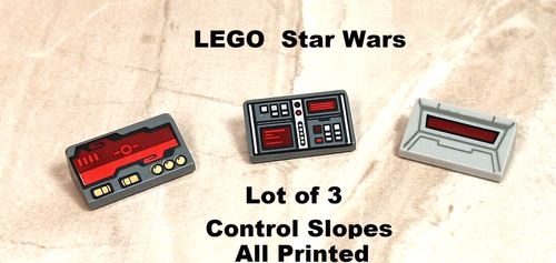 New LEGO Star Wars Control Panel Card Slot Gold Knobs Falcon Dash ...