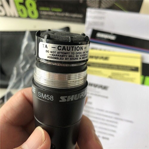 Shure SM58 Dynamic Vocal Microphone with On/Off Switch Fast Shipping | eBay