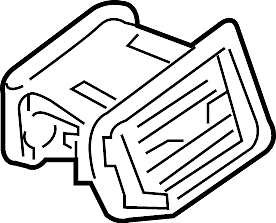 Nissan/INFINITI 68760-EZ10C Dashboard Air Vent (Right) | eBay