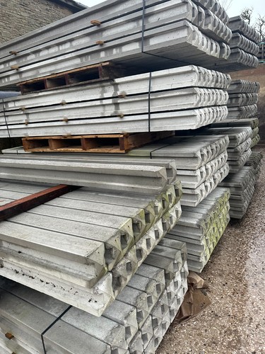 CONCRETE FENCE POSTS BASES *VARIOUS SIZES* | eBay