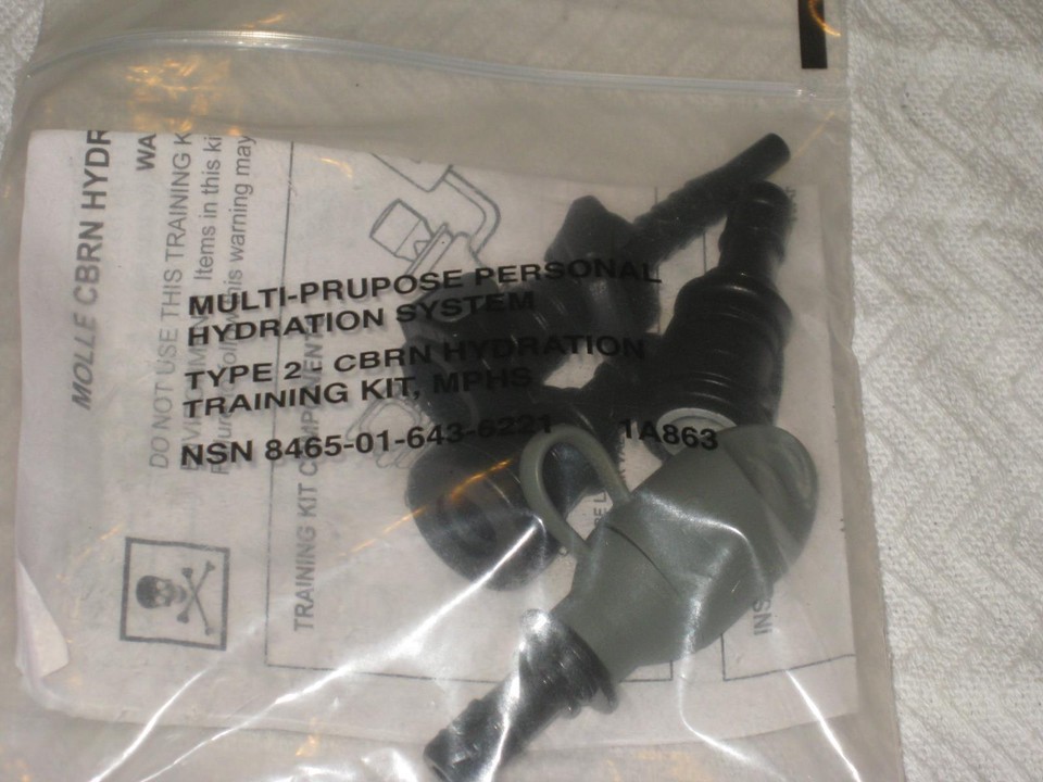MILITARY CBRN HYDRATION TYPE 2 TRAINING KIT MULTI-PURPOSE PERSONEL MPHS ...