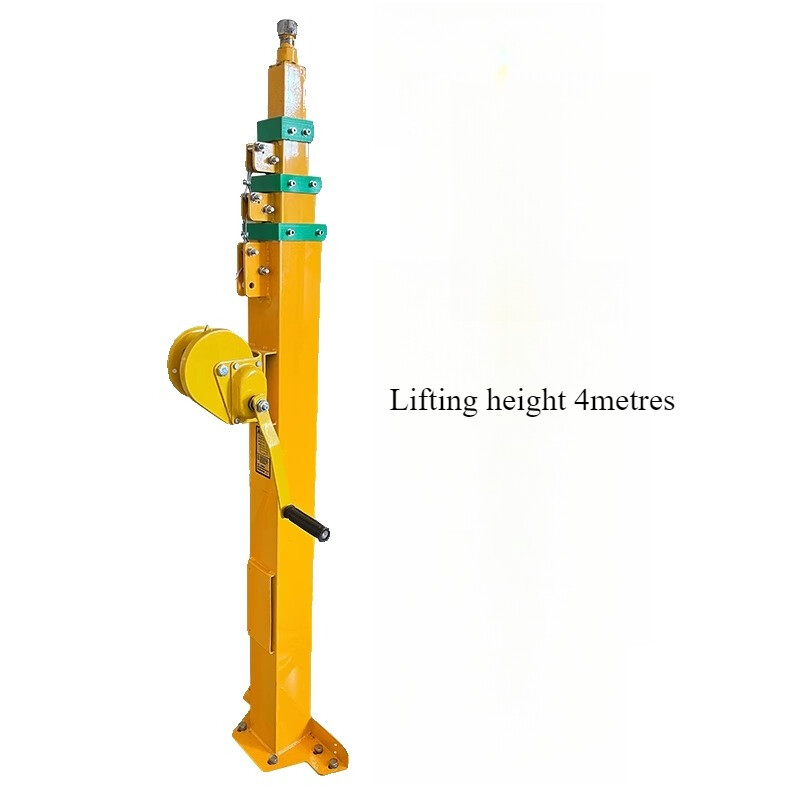 Portable Hand Lift Telescopic Pole Mobile Electric Hydraulic Pole Masts ...