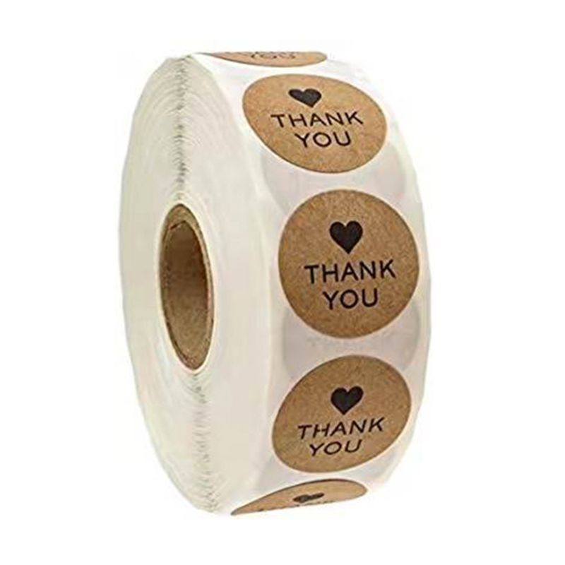 Sealing Sticker Labels Thank You Sticky Stickers Baking Paper Stickers ...