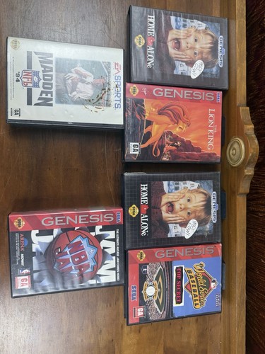 Sega Genesis Games Lot 3 Games And 3 Empty Cases | eBay