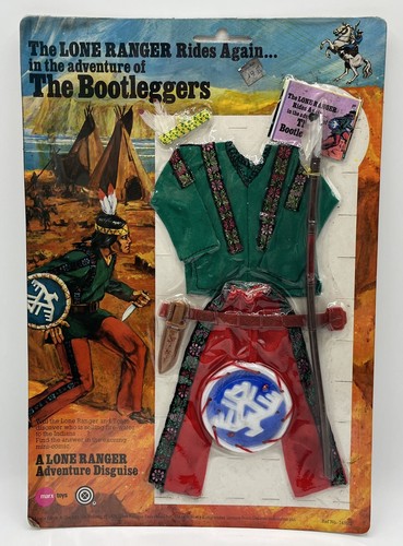 Tenue Indien LONE RANGER - The Bootleggers - Marx Toys 7535/2 - 1975 ...