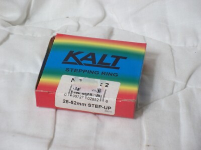 NOS Kalt 27mm - 52mm Step-Up Ring Metal Adapter | eBay