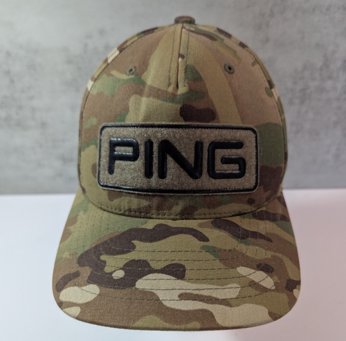 PING Golf 110 MultiCam Green Woodland Camo Snapback Hat/Cap | eBay