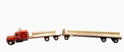 DCP / FG Mack R Sleeper - Custom Built 1 Off Steel Truck w/ 45 ft ...