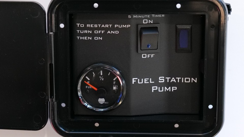 ECI Lippert Fuel Station Pump Control Panel for RV RV Toy Hauler 5547 ...