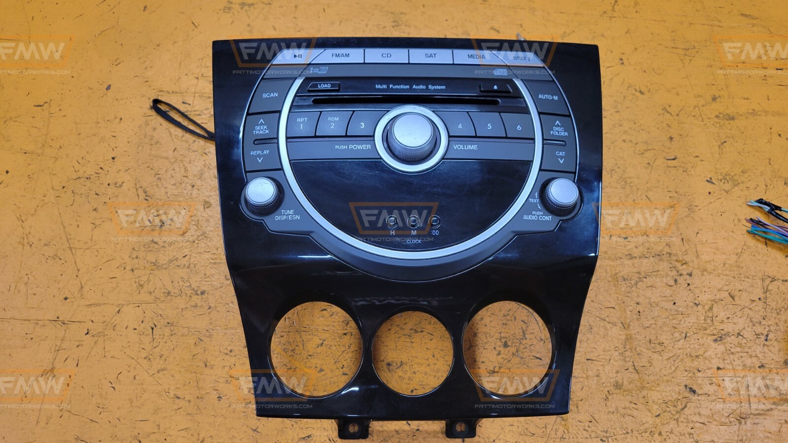 09-11 S2 Mazda RX8 RX-8 6 Disc Radio CD Player Faceplate Face Plate | eBay