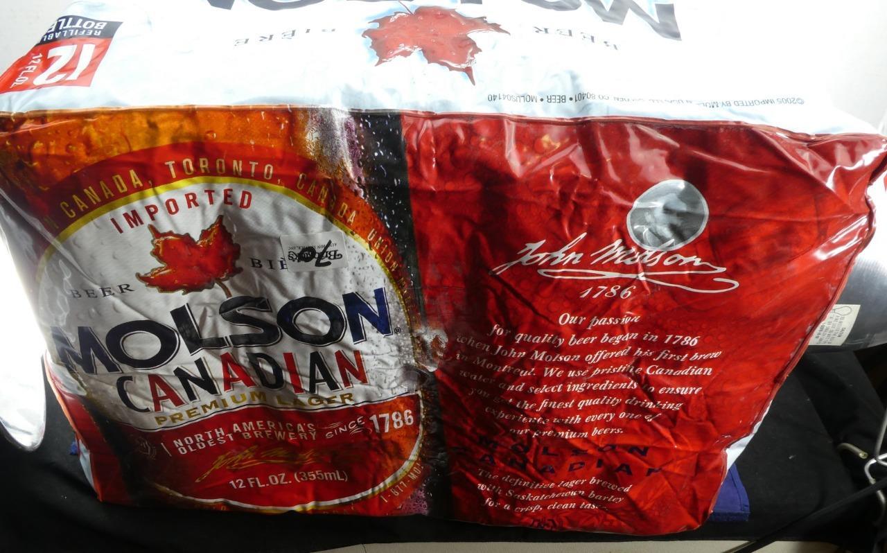 New Molson Canadian Premium Lager Inflatable Beer Case BLOW UP Store ...