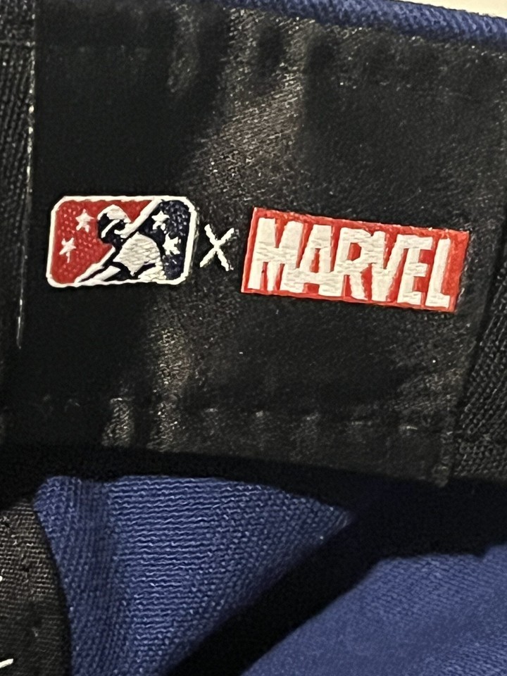 New Era Blue Rancho Cucamonga Quakes Marvel x Minor League 9Twenty NEW ...