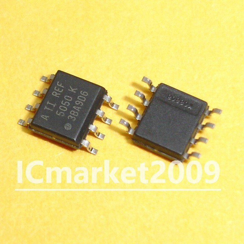 2 PCS REF5050AIDR SOP-8 REF5050 5050 K Low Drift Precision Voltage ...