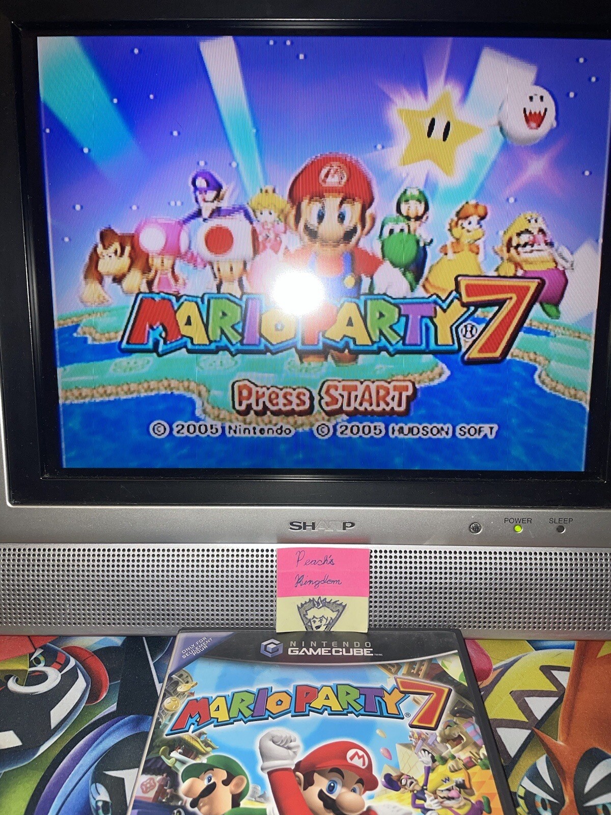 Mario Party 7 (Nintendo GameCube, 2005) Complete In Box CIB Tested ...