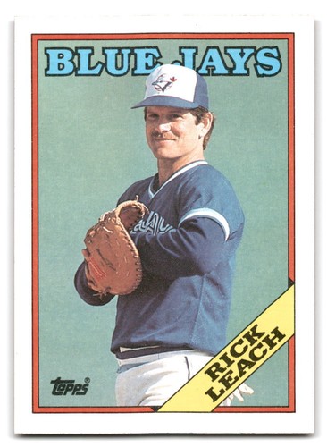 Rick Leach 1988 Topps Baseball #323 Toronto Blue Jays | eBay