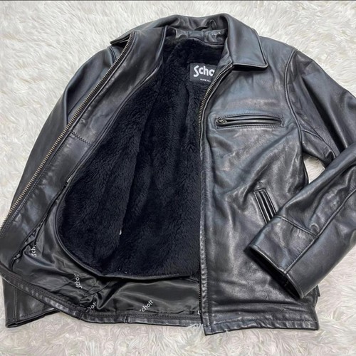Schott Collared Single Riders AT101 Trucker Jacket | eBay