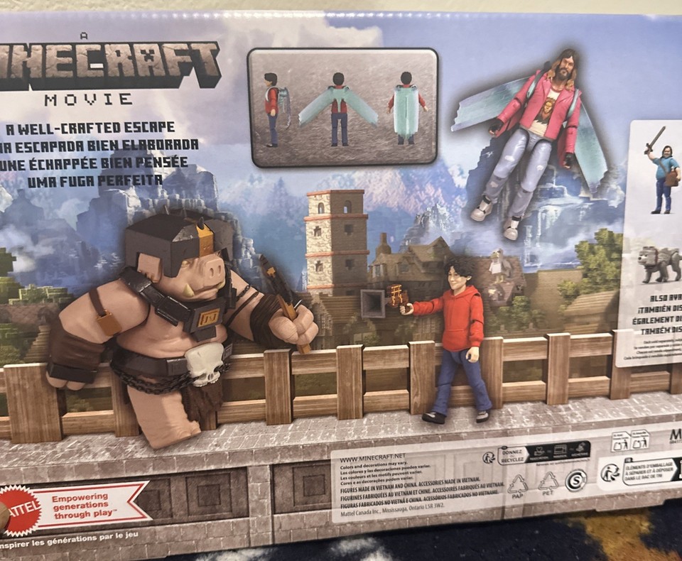 Minecraft Movie A Well-Crafted Escape Figure Action Pack-Garrett-Henry ...