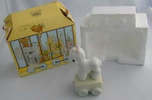 Precious Moment Birthday LAMB Circus Train #1 Series Sheep Figurine ...