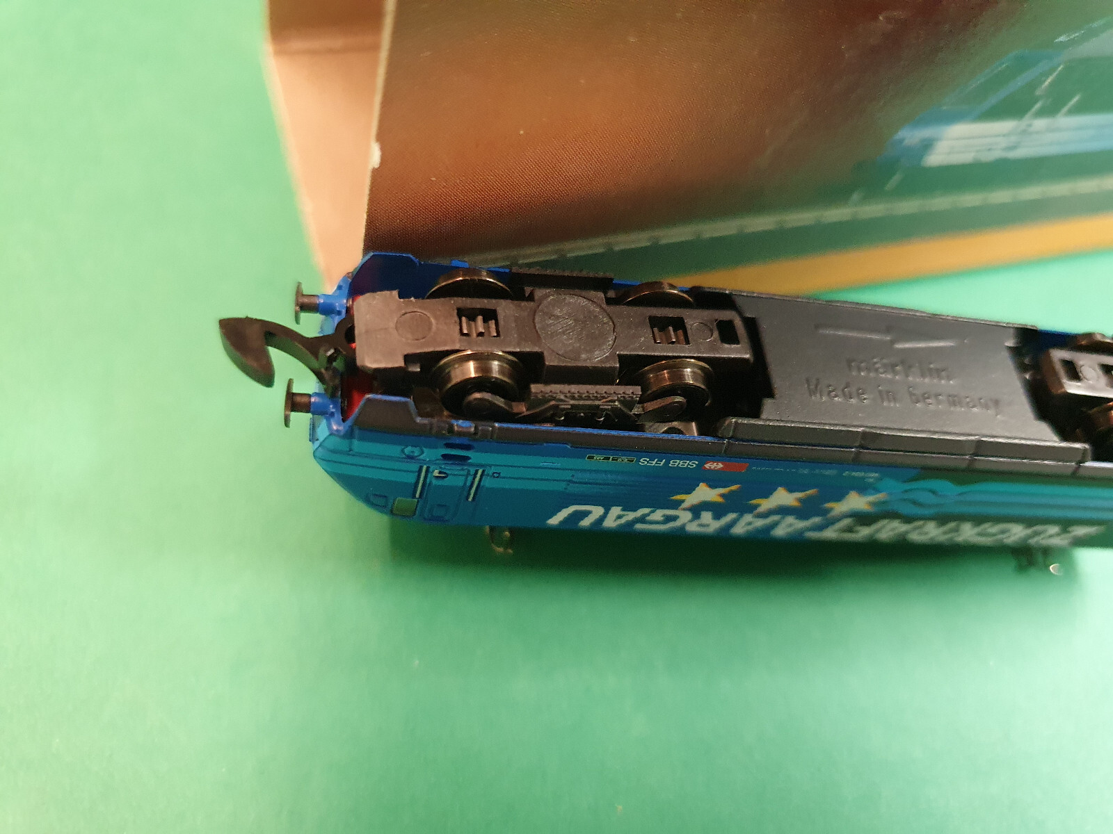 Märklin 88460 Spur Z mini-club E-Lok Re 460 SBB FSS OVP Loc modeltrain ...