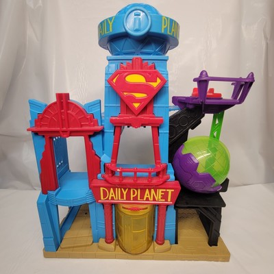 Imaginext Daily Planet Play Set Superman Building 2015 Mattel DTP30 DC ...