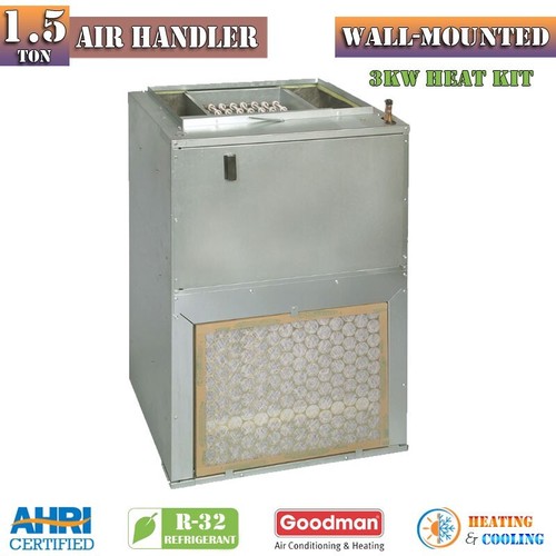 Goodman 1.5 Ton R32 Wall Mounted Air Handler AWST18SU1303 20-3/13 ...