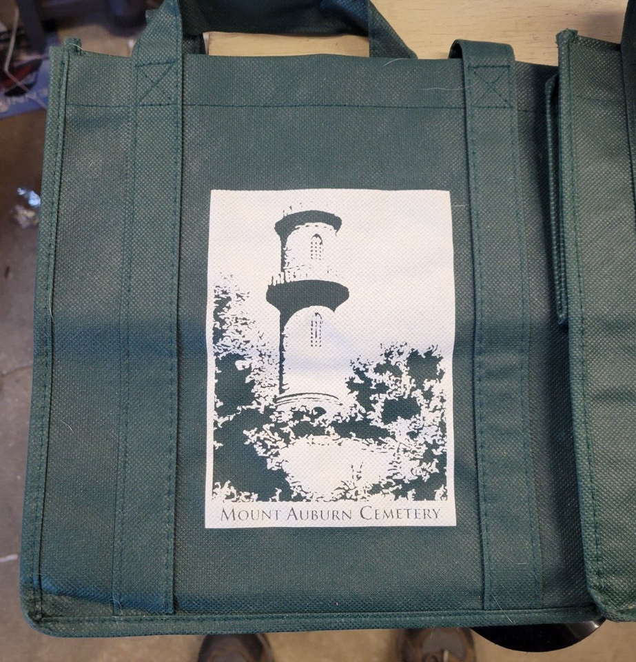 LOT OF 3 MT. AUBURN CEMETERY / CREMATORY BAGS FUNERAL DEATH ...