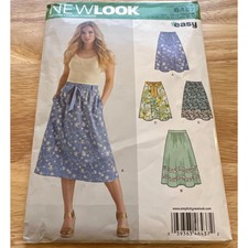 LOOK 6437 Plus Size a Line Skirts 10 22 Uncut Sewing Pattern for sale ...