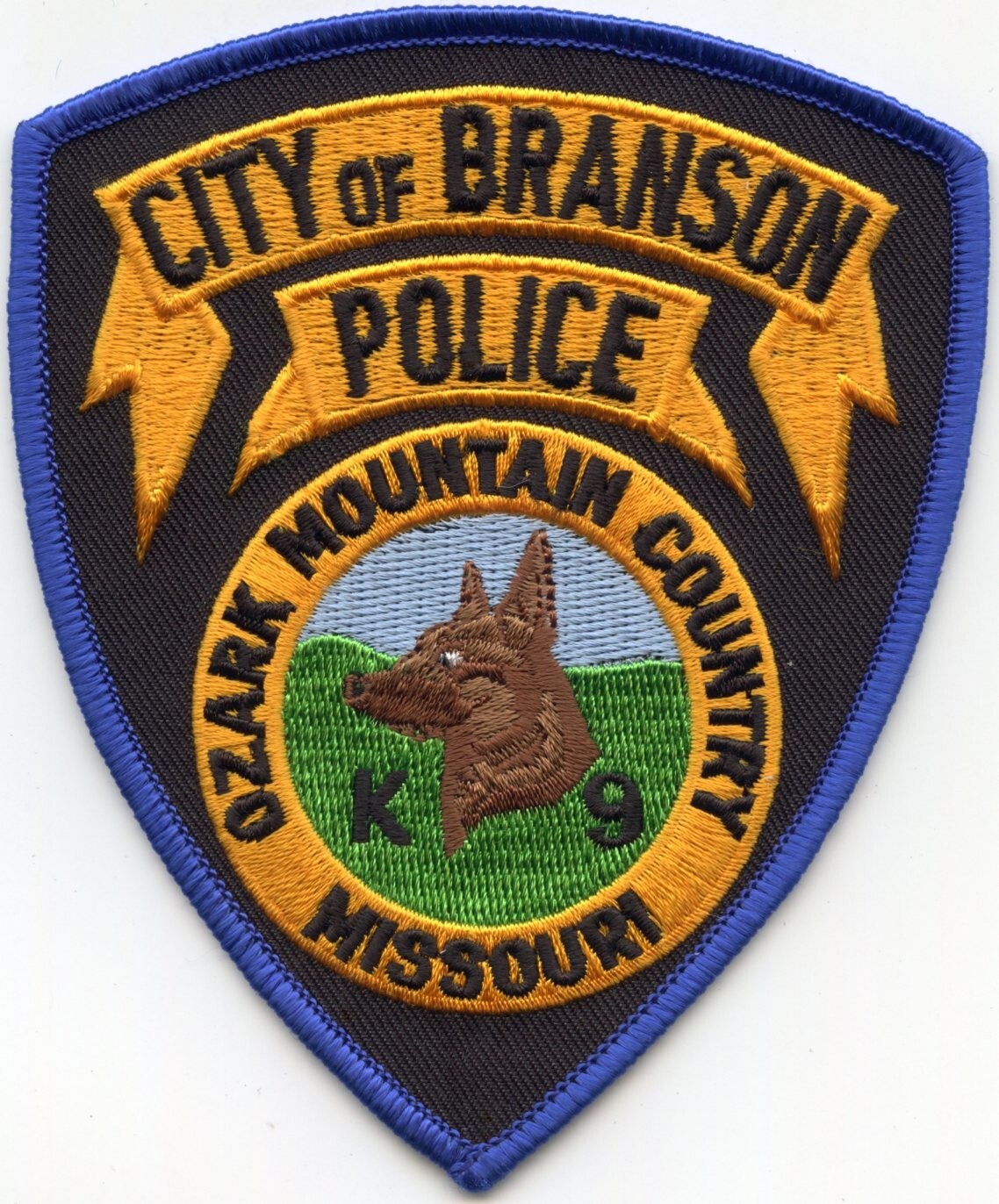 BRANSON MISSOURI K-9 POLICE PATCH | eBay