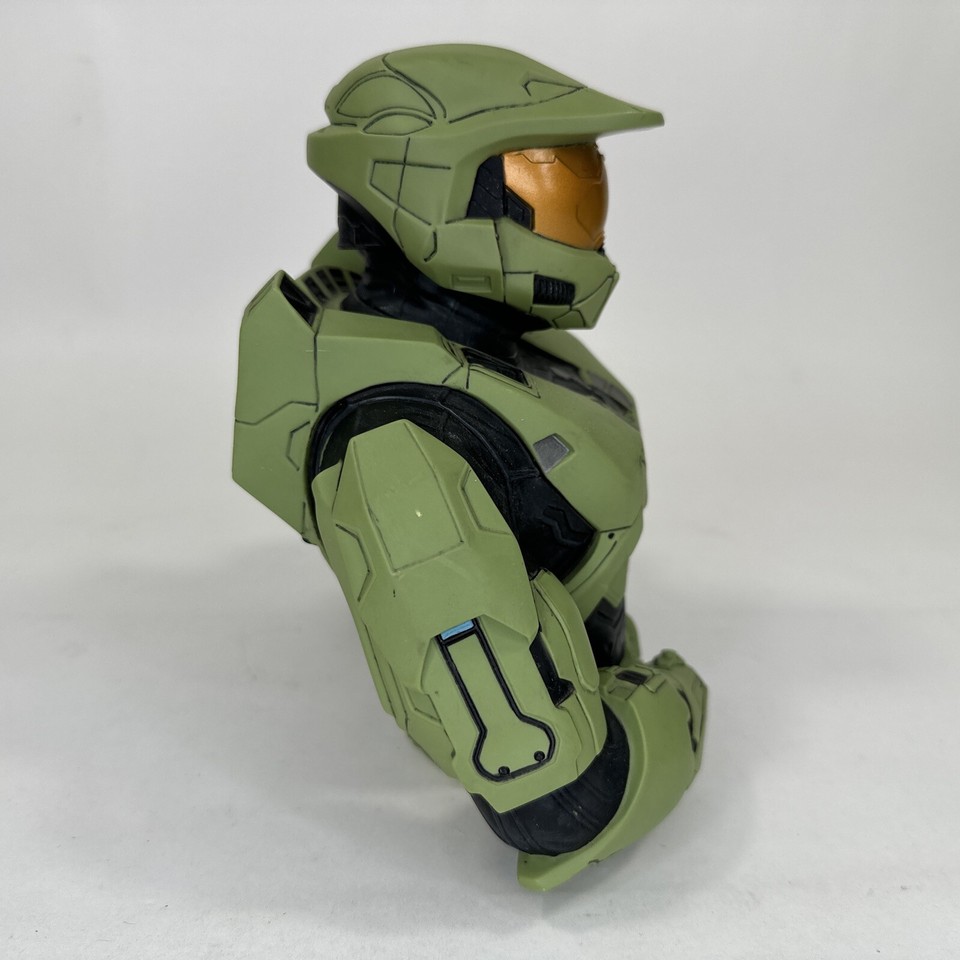 Halo Master Chief Spartan Mark IV Bust Coin Bank Diamond Select No Gun ...