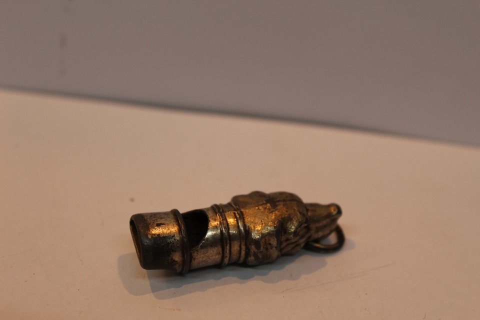 C19TH VICTORIAN SILVER PLATED DOG FIGURAL SHAPED WHISTLE | eBay