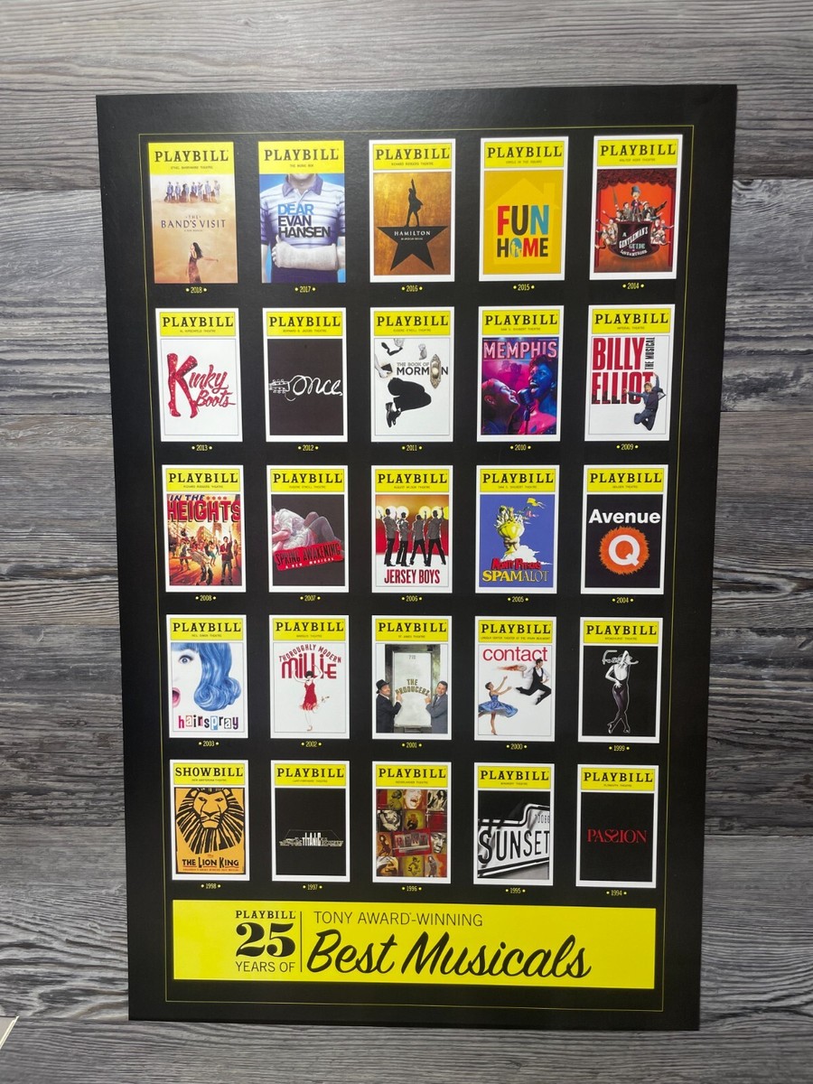 Broadway Playbill Posters