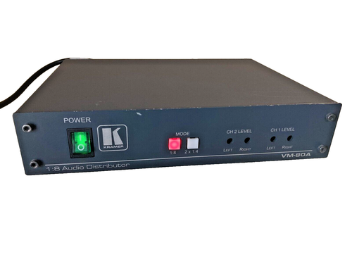 Kramer VM-80A - Balanced Stereo Audio Distribution Amplifier | eBay