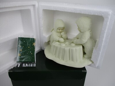Dept. 56 Snowbabies "Stars In-A-Row, Tic-Tac-Toe" New in Box #68225 | eBay