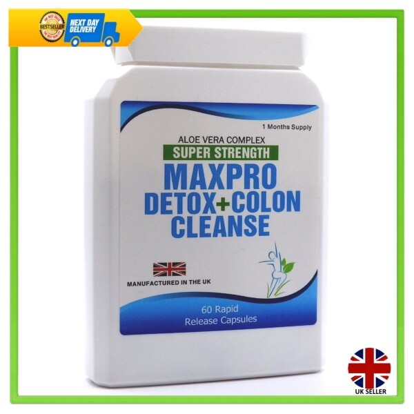 60 Max Cleanse Pro Colon Cleanse Detox Plus Free Weight Loss Dieting ...