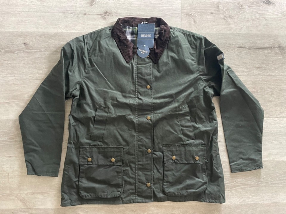 Regatta Great Outdoor Wax Jacket Women 16 Waterproof Dark Khaki NWT ...